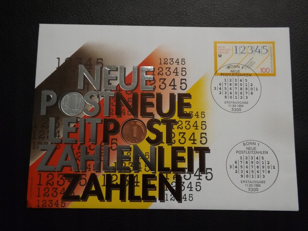 Niemcy 2 x 1 Pfennig NRD i RFN *List numizmatyczny - 11886236810 ...