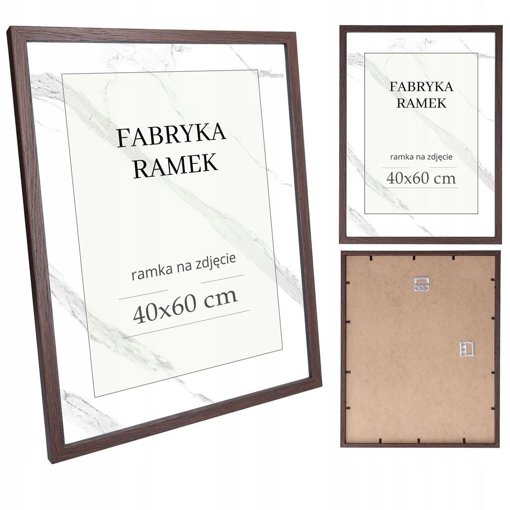 Ramka 40x60 ramki na zdjęcia wenge rama do zdjęć - 13491556910 ...