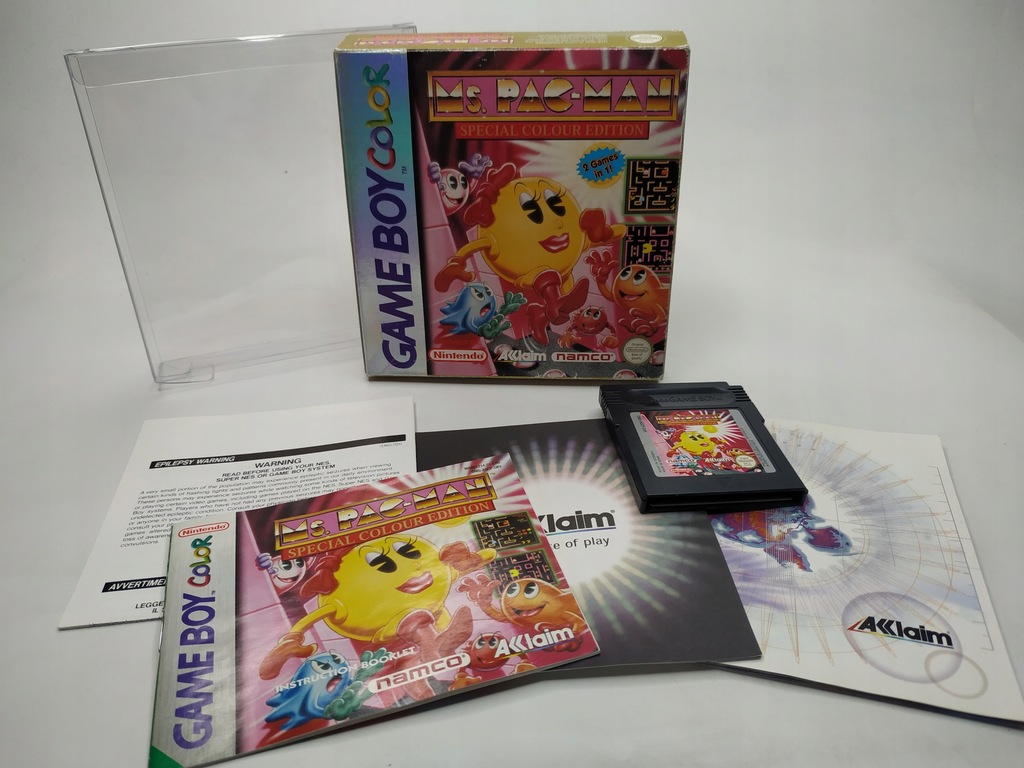 MS + SUPER PAC MAN - GAME BOY COLOR KOMPLET 2GRY - 9966975972 ...