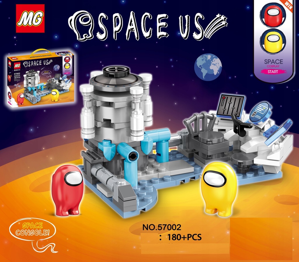 LEGO KLOCKI AMONG US KOSMICZNA PLATFORMA 57002 - 13019512353 ...