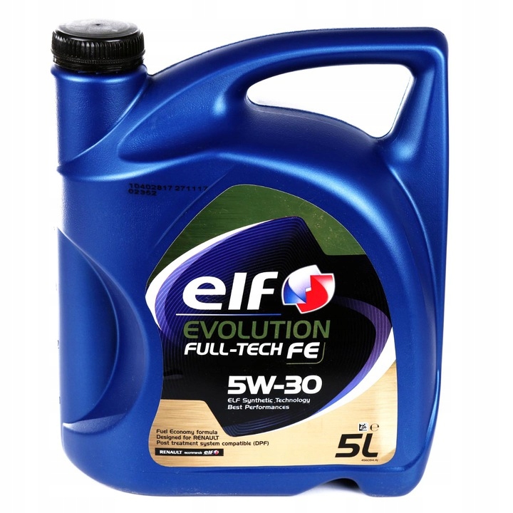 Olej silnikowy 5W30 Elf Evolution Full-Tech FE 5L - 11044821059 ...