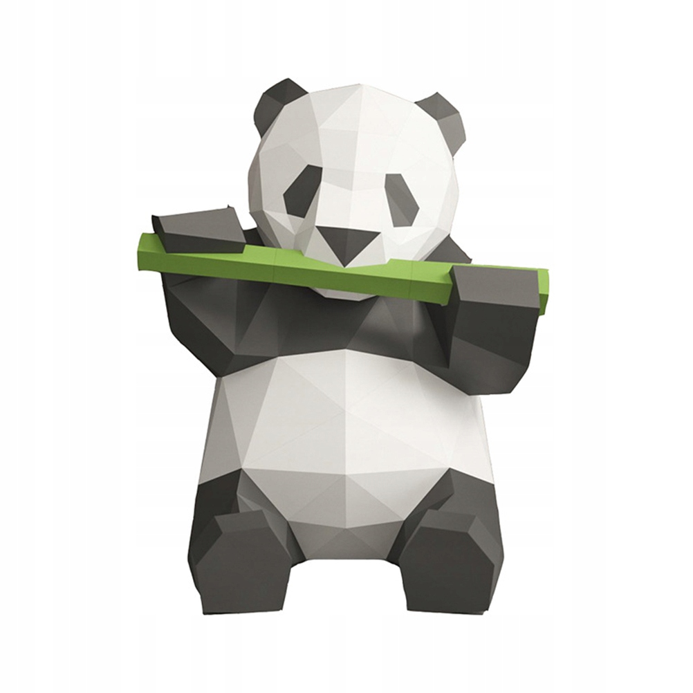 Cute Panda 3D Paper Model DIY Animal Papercraft - 14096171885 ...