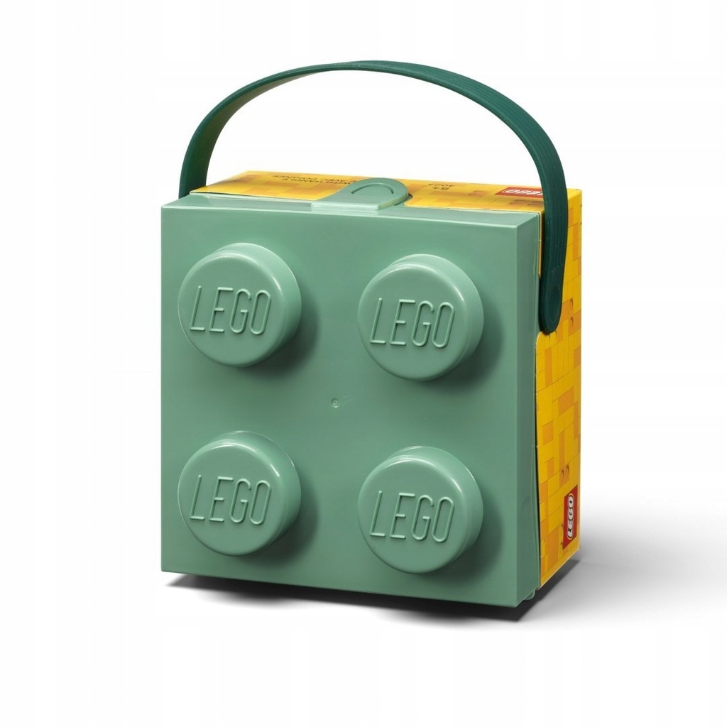 LEGO LUNCH BOX POJEMNIK ZIELONY ŚNIADANIÓWKA XL - 7533229512 ...