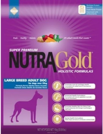 Nutra Gold Holistic Large Breed Adult Dog 15kg - 10413076765 ...