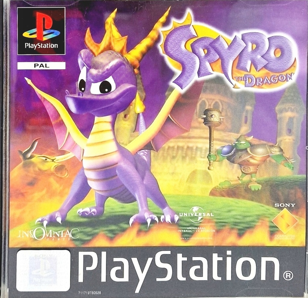 Spyro The Dragon | Sony PlayStation PSX PS1 PS2 #2 - 12604971288 ...