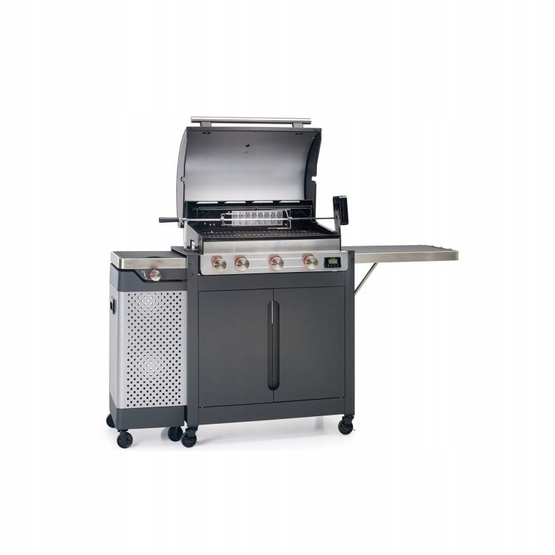 GRILL GAZOWY Z ROŻNEM BARBECOOK QUISSON 4000 !!! - 8418399803 ...