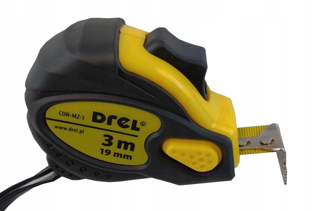 MIARKA MIARA METR TAŚMA MIERNICZA ZWIJANA 3M 16MM - 12925555774 ...