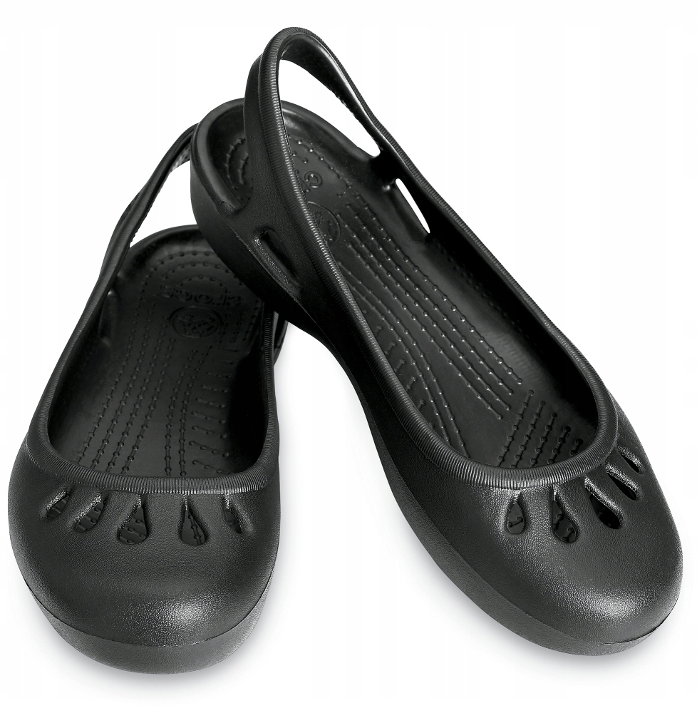 CROCS BALERINY KADEE SLINGBACK CZARNE W8 38-39 - 11624460228 ...