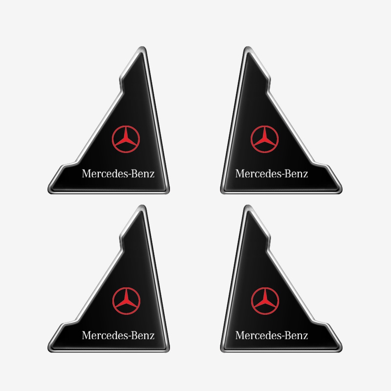 Naklejki narożne drzwi samochodu Mercedes Benz - 11811220817 - oficjalne archiwum Allegro