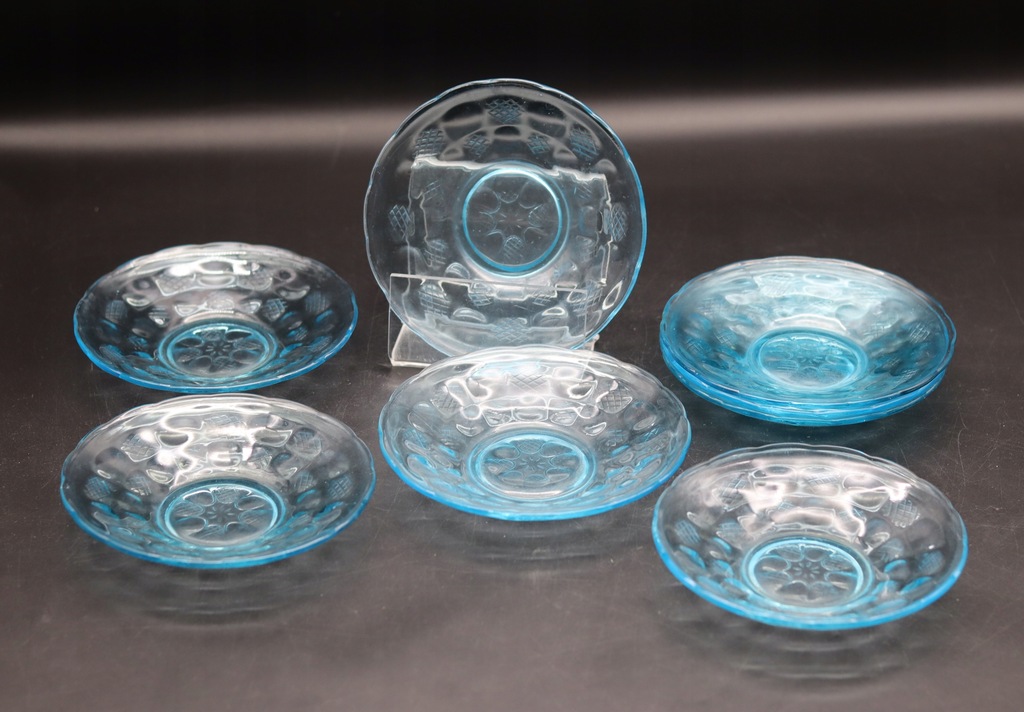 Talerzyki deserowe, OLIWKI, Ząbkowice, 8 szt - 13893299118 - oficjalne archiwum Allegro