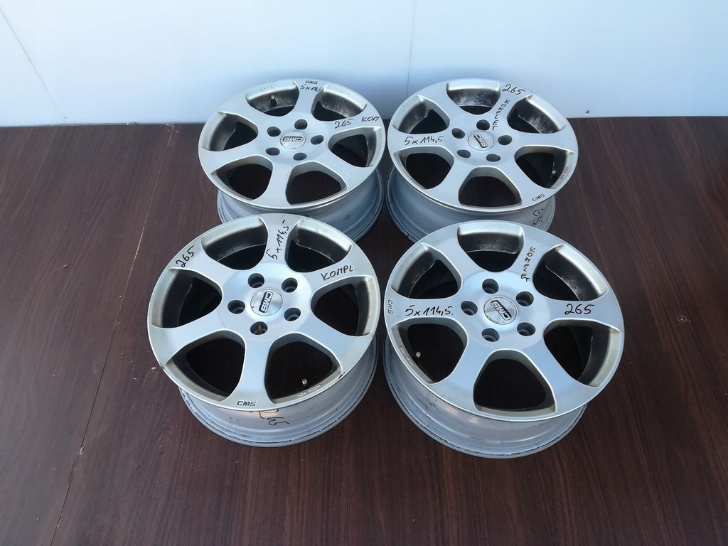 FELGI ALUFELGI CMS 6.5X16 ET41 5X114.3 - 9020156126 - oficjalne ... FELGI ALUFELGI CMS 6.5X16 ET41 5X114.3 - 9020156126 - oficjalne ...