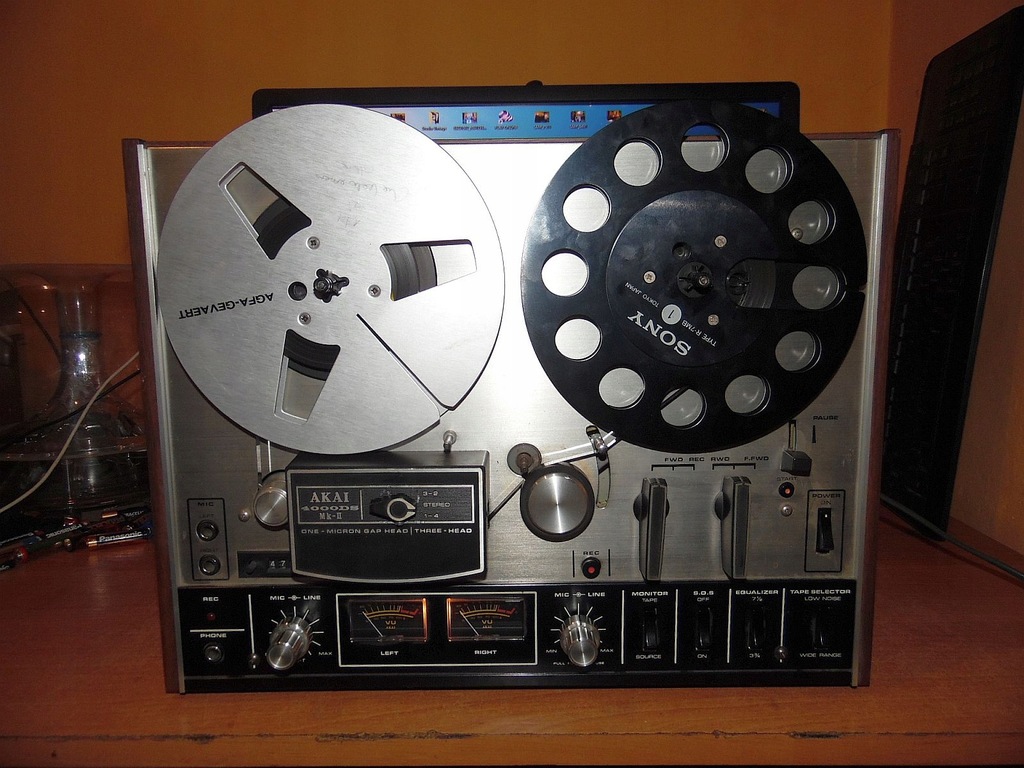 Magnetofon szpulowy Akai 4000DS MK II Stereo Reel - 12780477214 - oficjalne archiwum Allegro