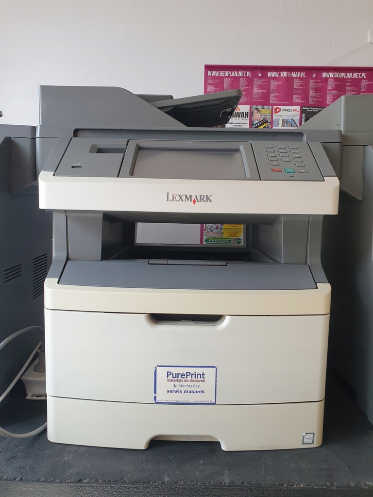 Drukarka wielofunkcyjna laserowa Lexmark X466de - 12504489225 ...