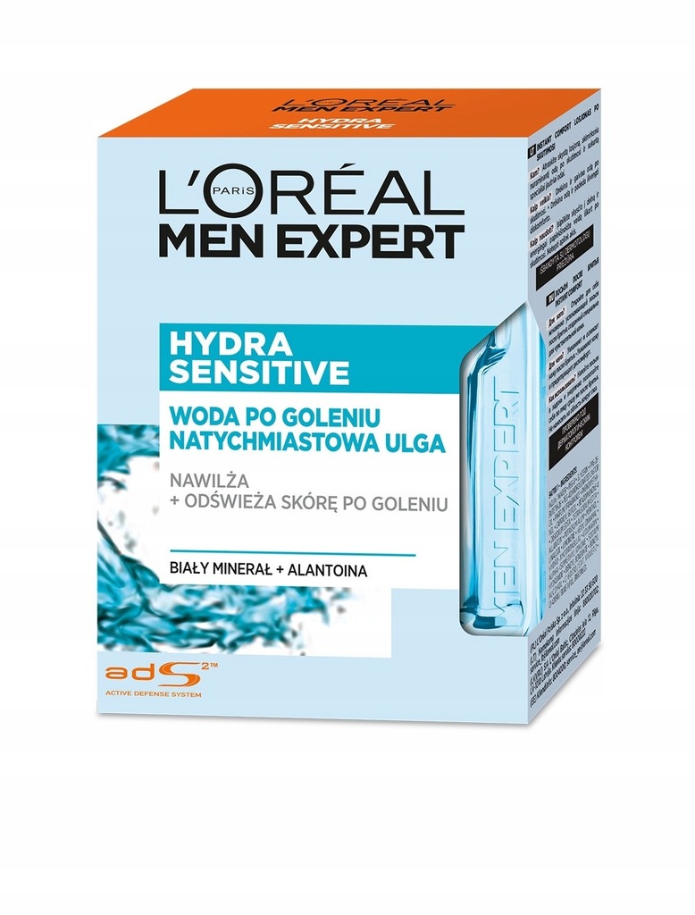 Loreal Men Expert Woda po goleniu bez alkoholu - 12567686456 - oficjalne archiwum Allegro
