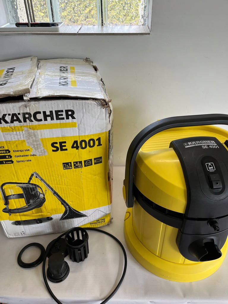 Odkurzacz piorący Kärcher SE 4001 1400 W żółty - 12813817626 ...