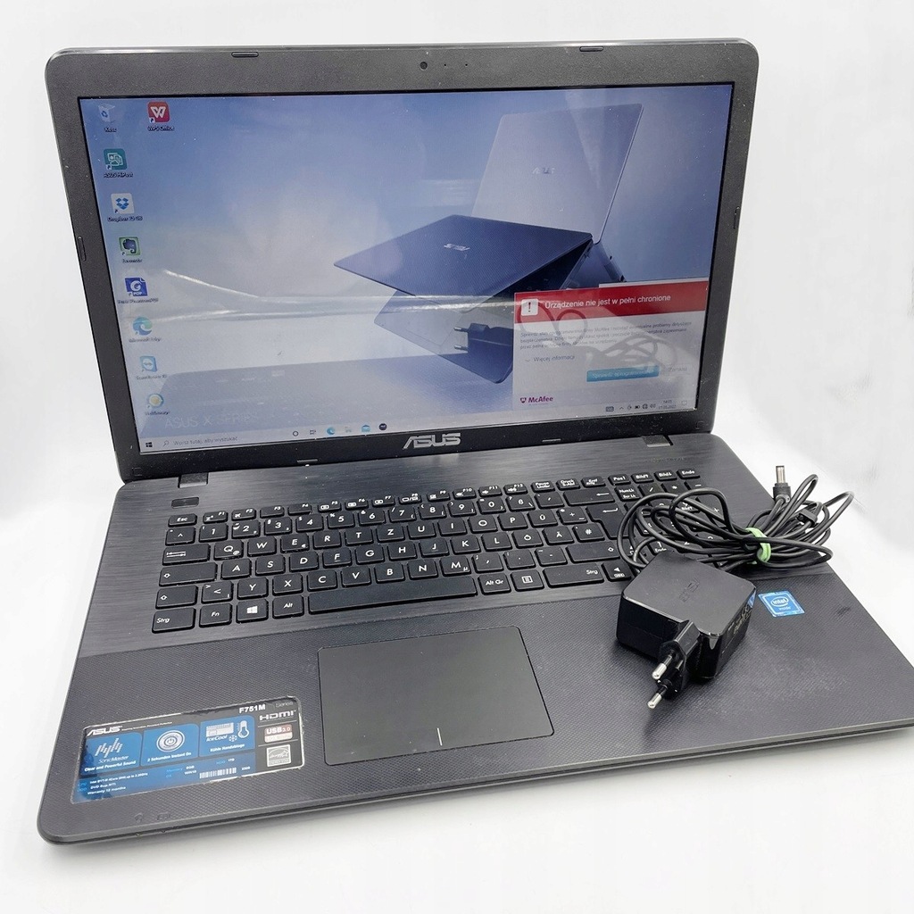 Laptop ASUS F751M 17" 1TB 8GB N2940 - 12171311978 - oficjalne archiwum ...