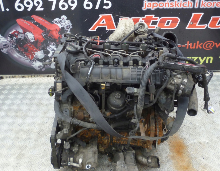 SILNIK KOMPLETNY KIA SPORTAGE 1.7 CRDI EURO5 D4FD 151 TYS + FILM ...