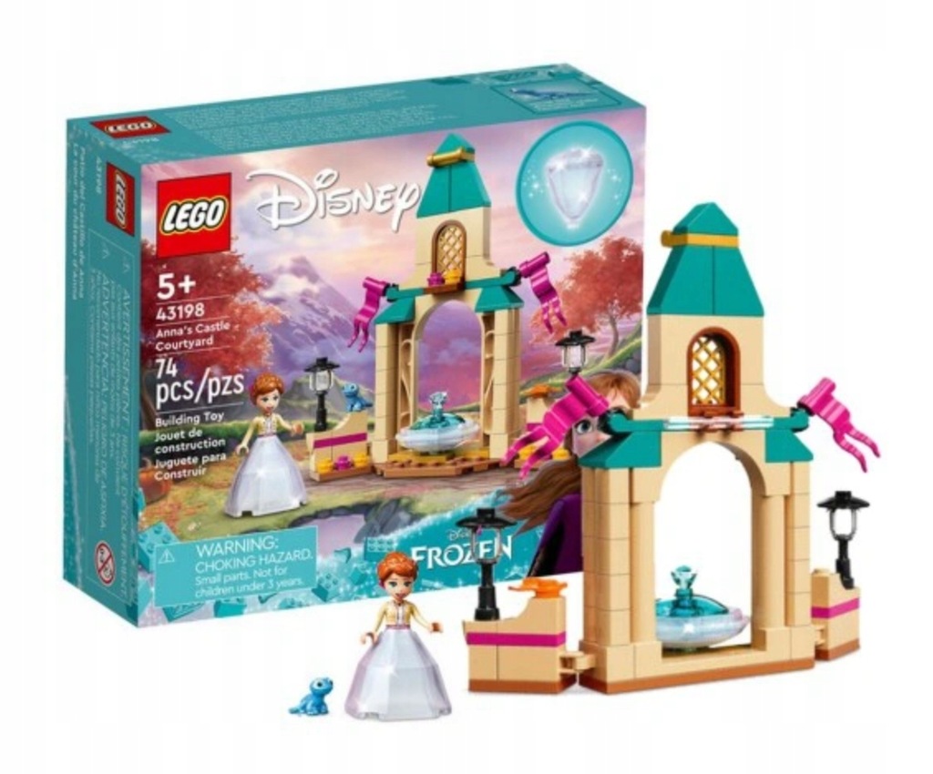 LEGO Disney 43198 Dziedziniec zamku Elzy - 12757486783 - oficjalne ...
