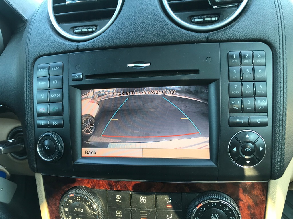 KAMERA COFANIA MONTAŻ MERCEDES ML 164 GL 164 - 7960355298 - oficjalne archiwum Allegro