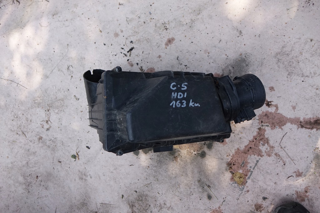 OBUDOWA FILTRA POWIETRZA CITROEN C5 HDI SILNIK - 7669497357 - oficjalne ...