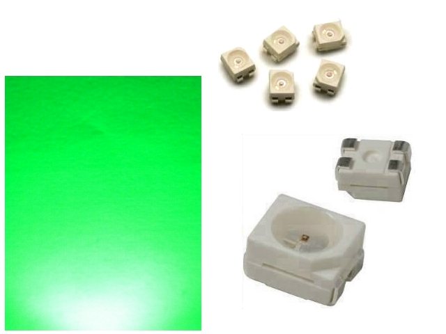 Dioda LED SMD PLCC-4 zielona 2000mcd LTE6SG [2szt] - 13421182703 ...