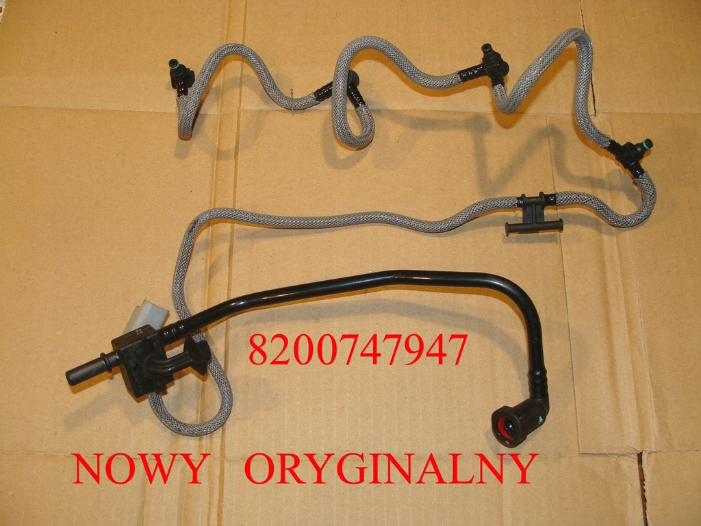 Przewód przelewu nadmiaru wtrysku przelew Master Trafic II 8200747947 ...