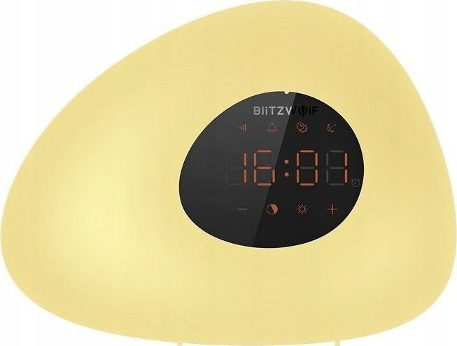 BUDZIK ALARM LAMPKA LED TRYB WSCHODU I ZACHODU - 12124435876 - oficjalne archiwum Allegro