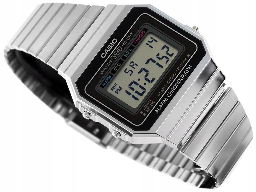 DAMSKI ZEGAREK CASIO A700WE 1A RETRO VINTAGE SLIM - 9710248617 - oficjalne archiwum Allegro