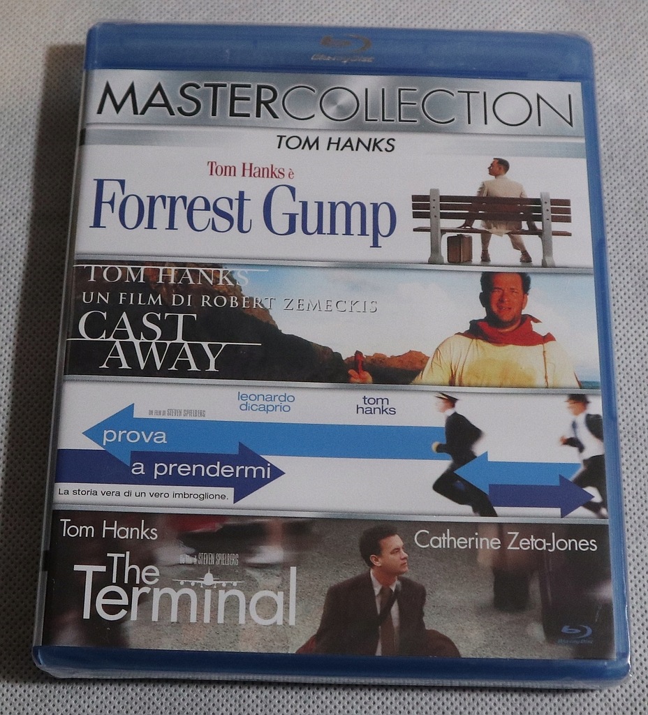 4x Blu-Ray : Tom Hanks Master Collection ENG - 13423656171 - oficjalne ... 4x Blu-Ray : Tom Hanks Master Collection ENG - 13423656171 - oficjalne ...