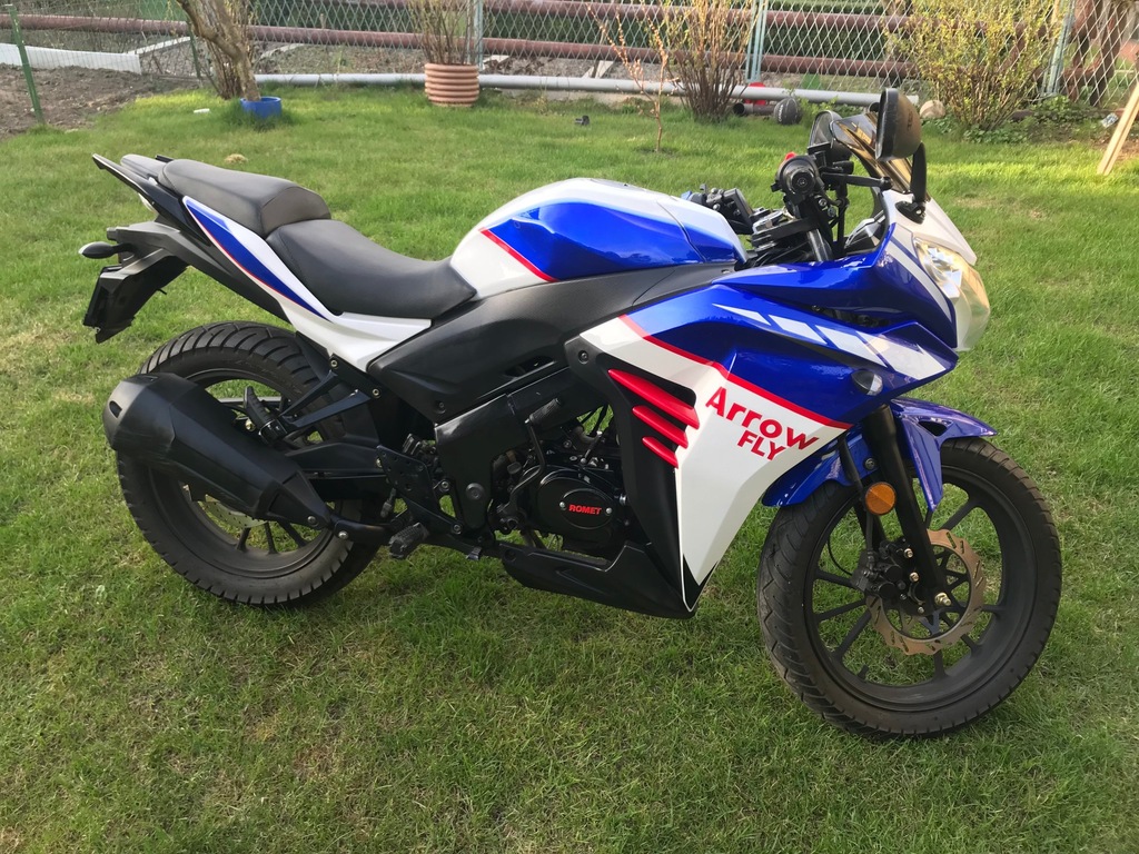 Motorower Romet Arrow Fly 50 - 7291496095 - oficjalne archiwum Allegro