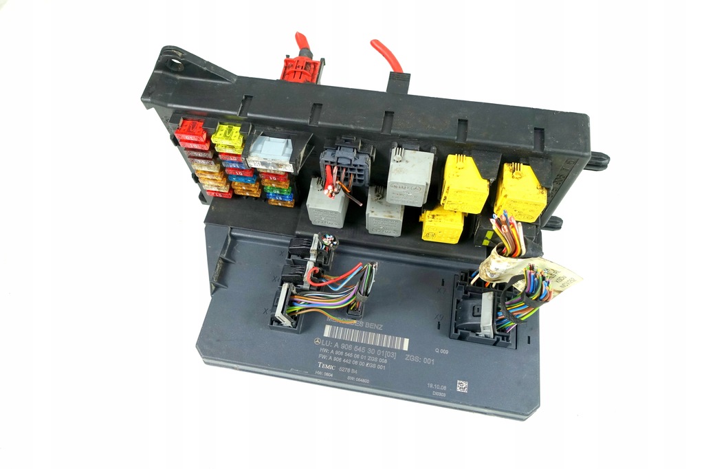 SKRZYNKA STEROWNIK MODUŁ SAM MERCEDES SPRINTER 906 - 13006560009 - oficjalne archiwum Allegro