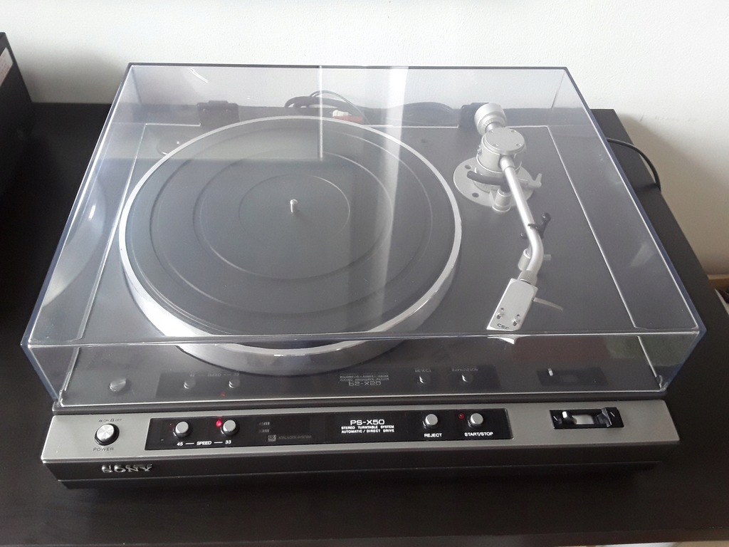 Gramofon Sony PS-X50 Direct Drive Quartz XTAL - 12098330089 - oficjalne ...