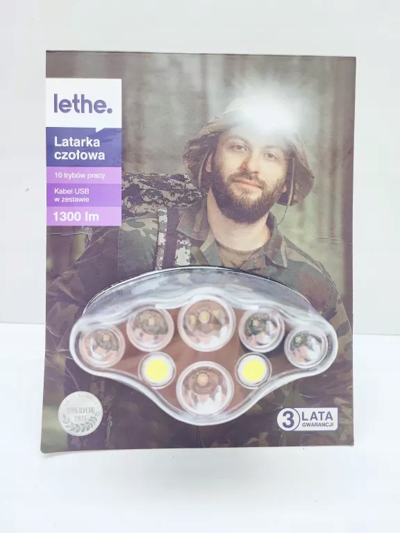 LATARKA CZOŁOWA LETHE 1300IM MODEL TC-82097 - 12554208326 - oficjalne archiwum Allegro