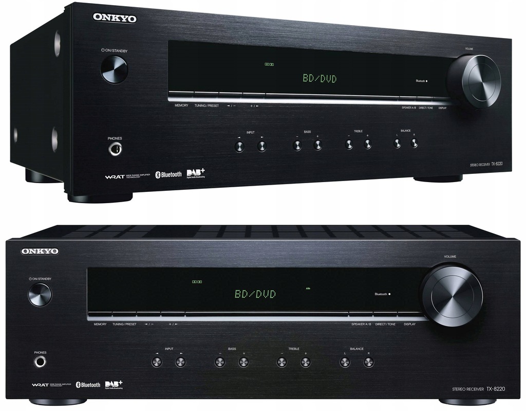 ONKYO TX-8220 BT DAB OPTYK COAX PHONO - WSZYSTKO ? - 11799827672 - oficjalne archiwum Allegro