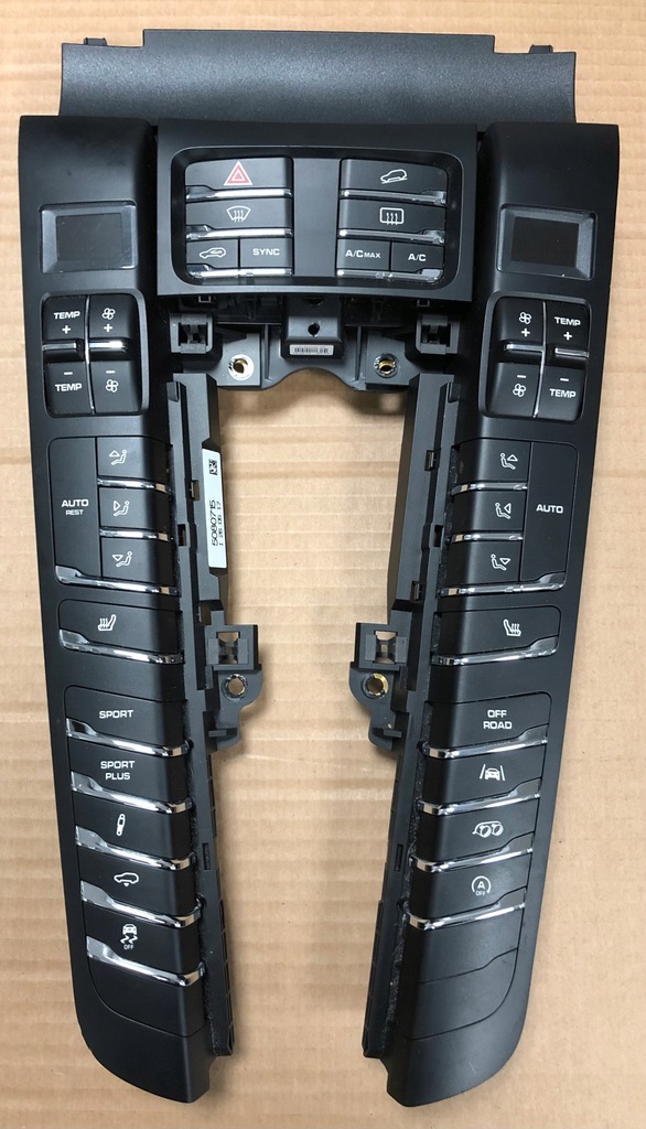 PANEL STEROWANIA 95B907040AK PORSCHE - 13097604541 - oficjalne archiwum ...