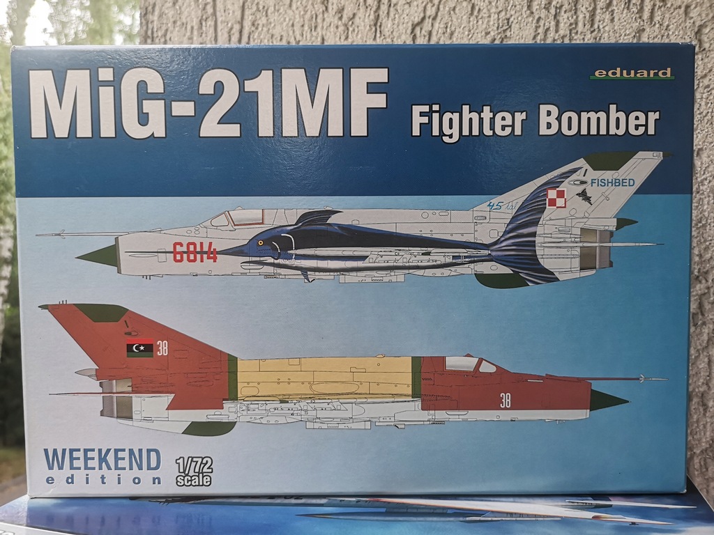 MIG-21 MF Fishbed Polski Miecznik + maski - 12326145073 - oficjalne ...