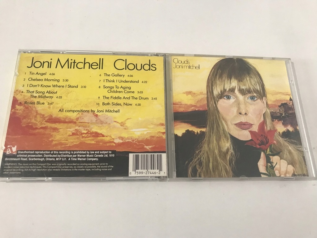 CD Joni Mitchell Clouds STAN 4+/6 - 13369712111 - oficjalne archiwum Allegro