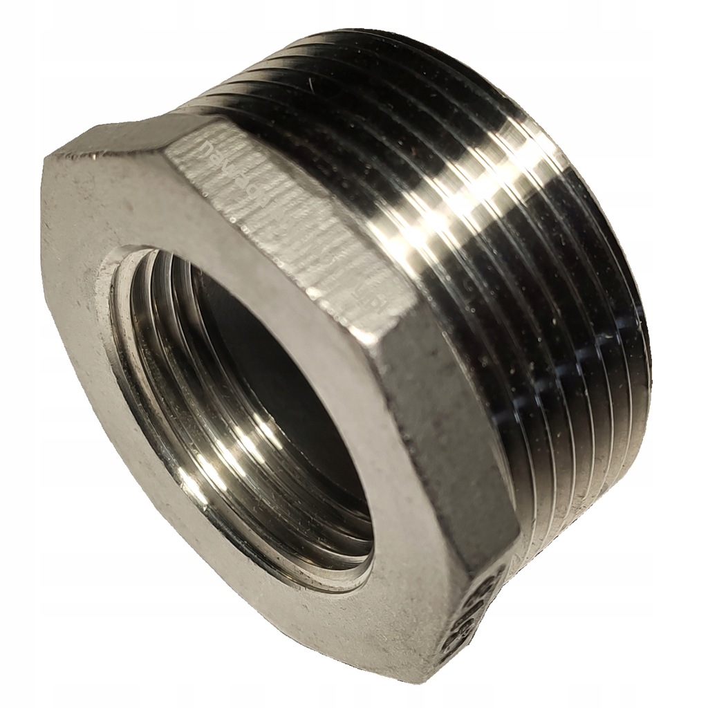 Redukcja nierdzewna 1.1/4"-1" GZ/GW - 10528930115 - oficjalne archiwum Allegro