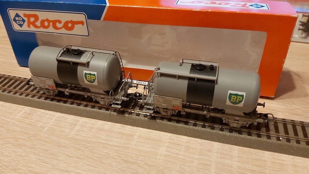 ROCO 44081 WAGONY CYSTERNY BP SBB ZESTAW RARYTAS - 11578352121 - oficjalne archiwum Allegro