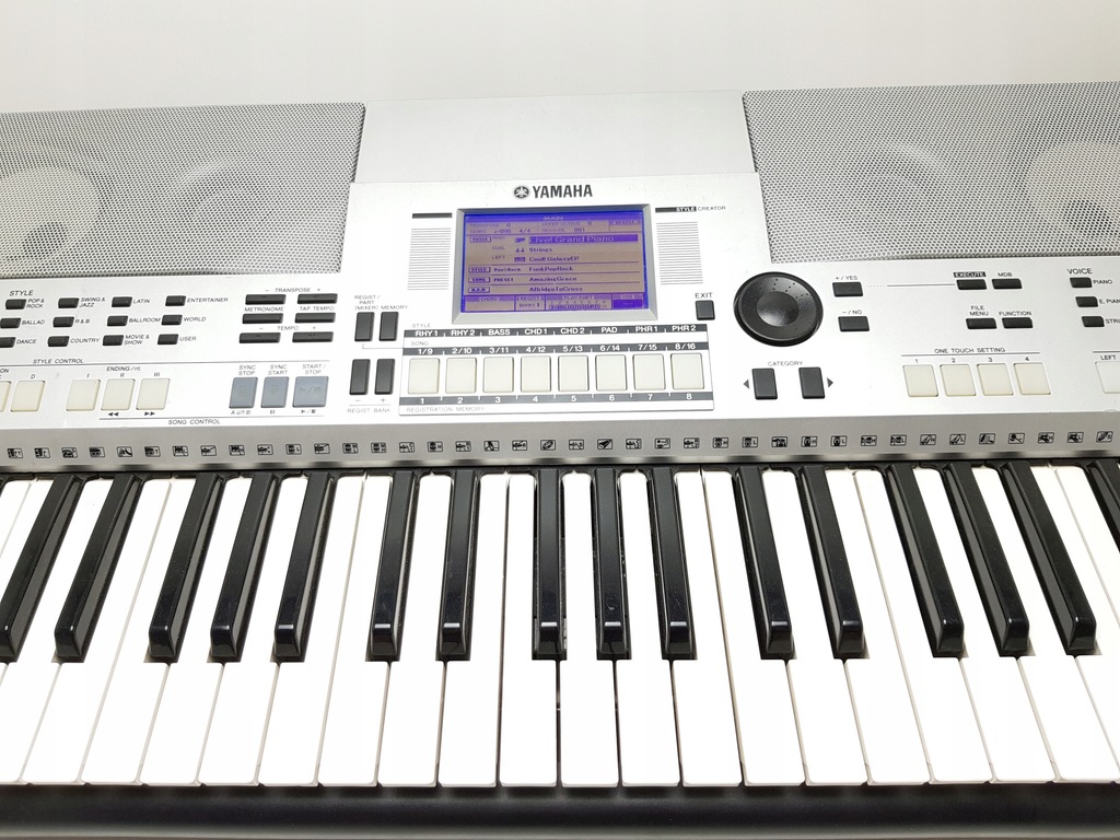 Keyboard Yamaha PSR-S550 - 8438159327 - oficjalne archiwum Allegro