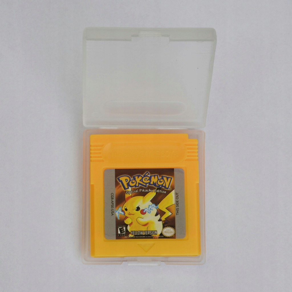 Pokemon Yellow Version Gameboy Color Nintendo Gra - 12836217122 ...