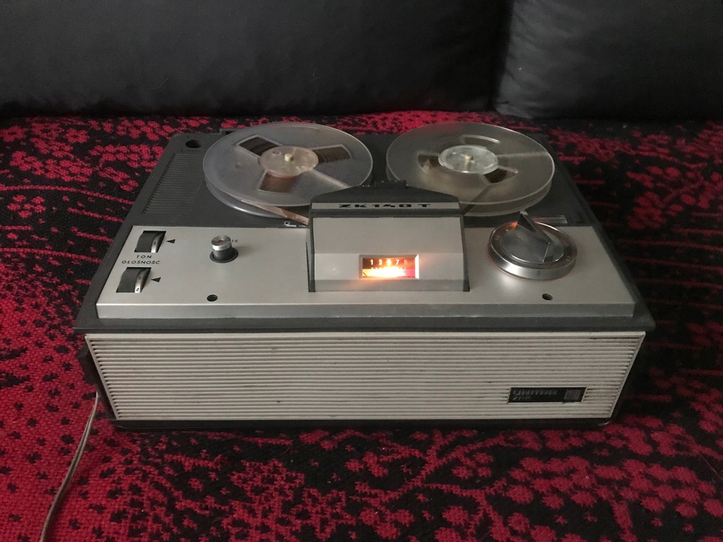 Magnetofon szpulowy PRL Unitra ZK 140T - 13011349711 - oficjalne ...