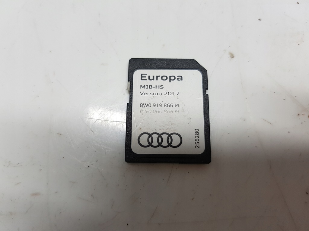 AUDI A3 8V LIFT A4 8W karta nawigacji 8W0919866M - 12672121403 ...