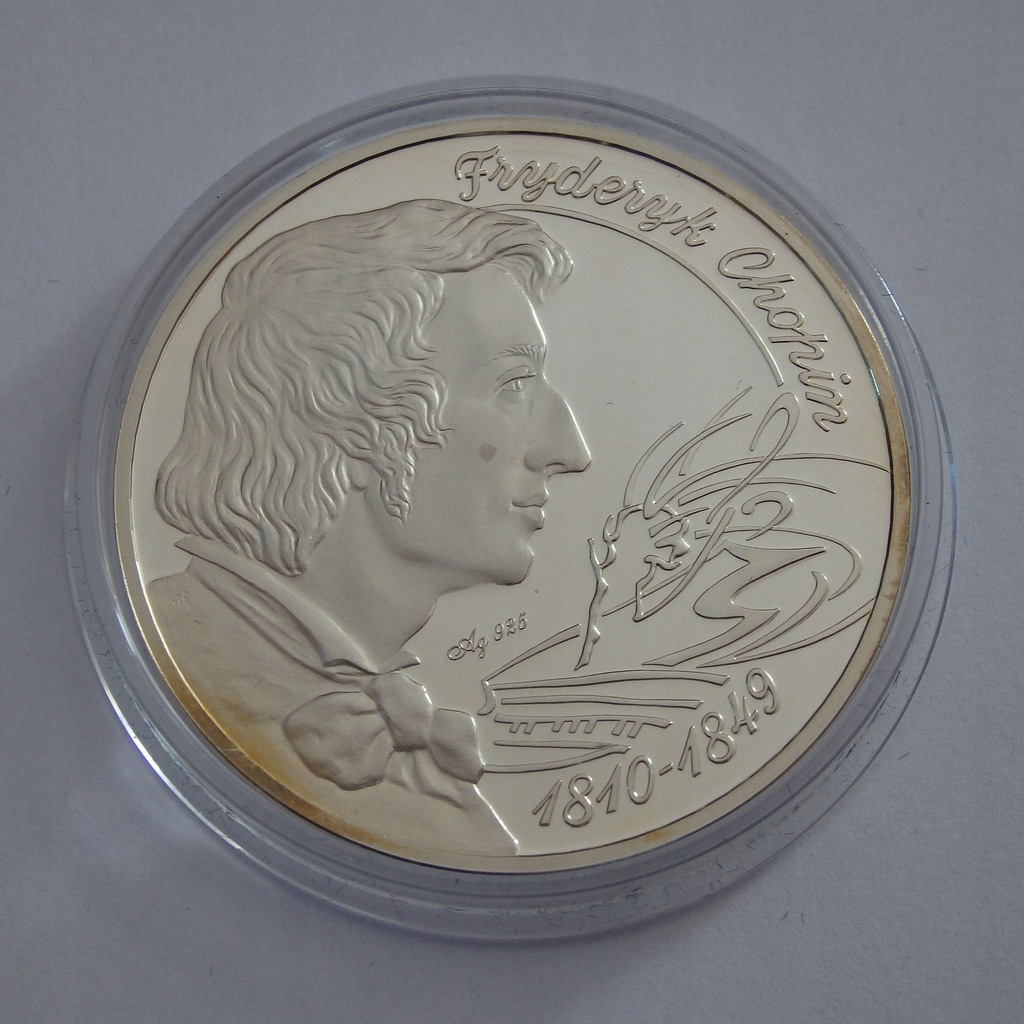 Numizmat Wielcy Polacy Fryderyk Chopin X415 - 12867773277 - oficjalne archiwum Allegro