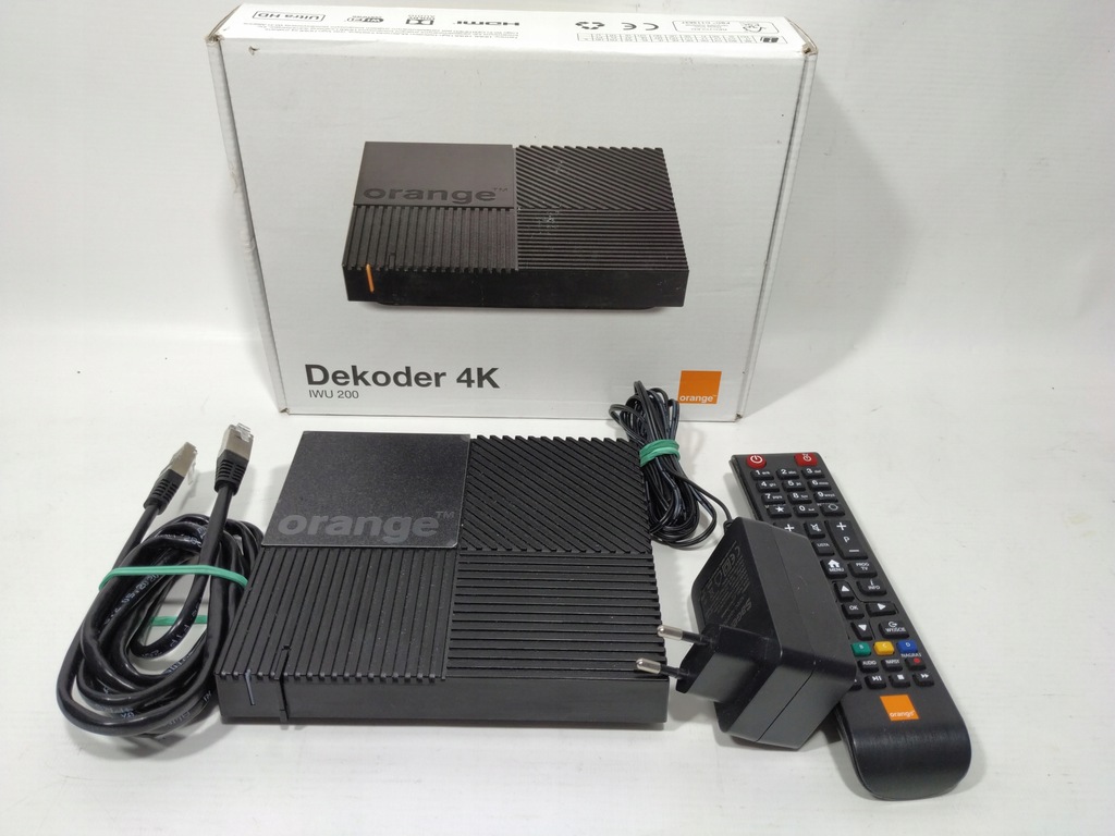 DEKODER 4K SAGEMCOM ORANGE IWU 200 - 14488468769 - oficjalne archiwum ...