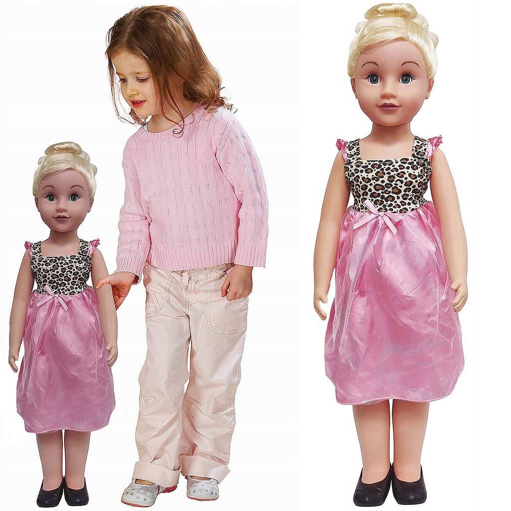 DUŻA LALKA CHODZĄCA CHODZI ZA RĘKĘ KSIĘŻNICZKA 70 - 11444776777 ...