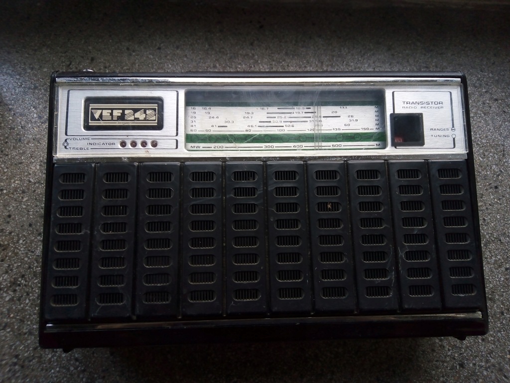 radio VEF242 - 13084146927 - oficjalne archiwum Allegro