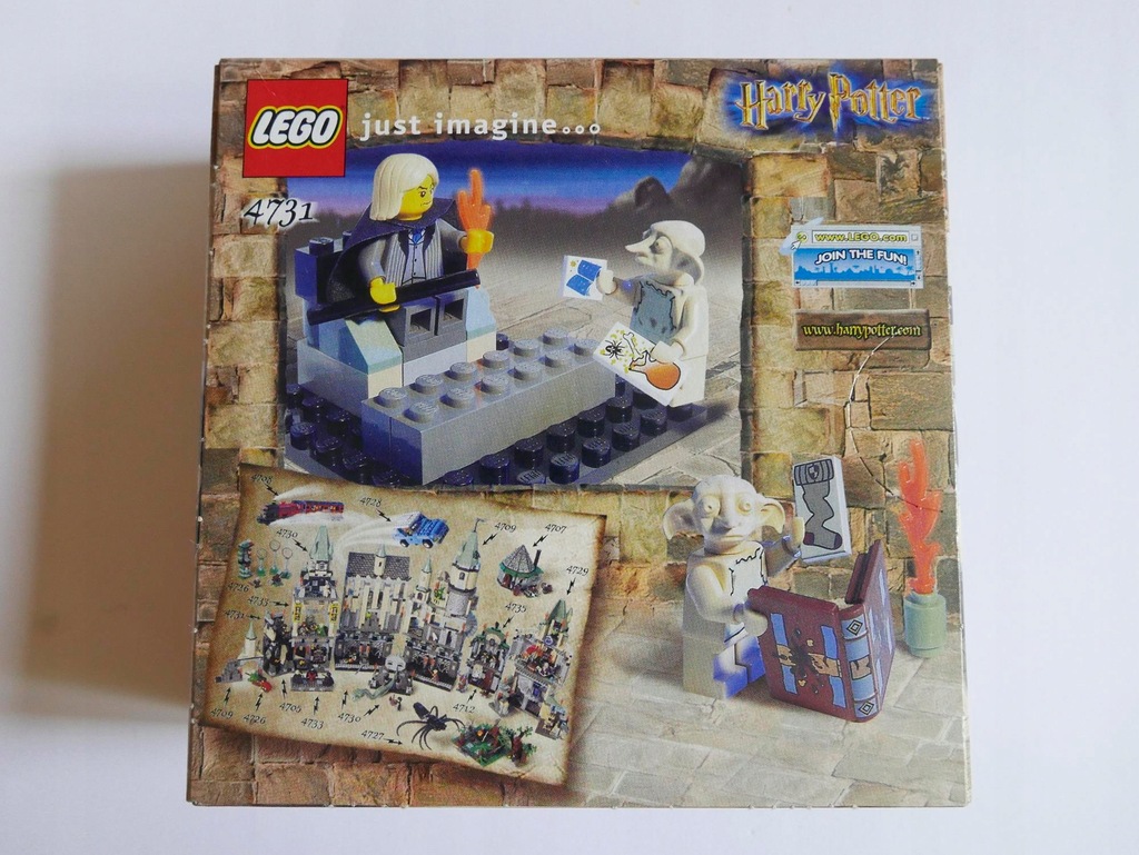 LEGO Harry Potter 4731 Dobby's Release NOWY UNIKAT - 9796580916 ...