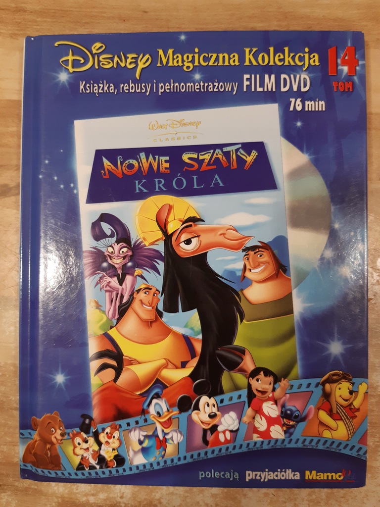 NOWE SZATY KRÓLA - DISNEY- DVD - DUBBING - OKAZJA! - 11723158837 - oficjalne archiwum Allegro