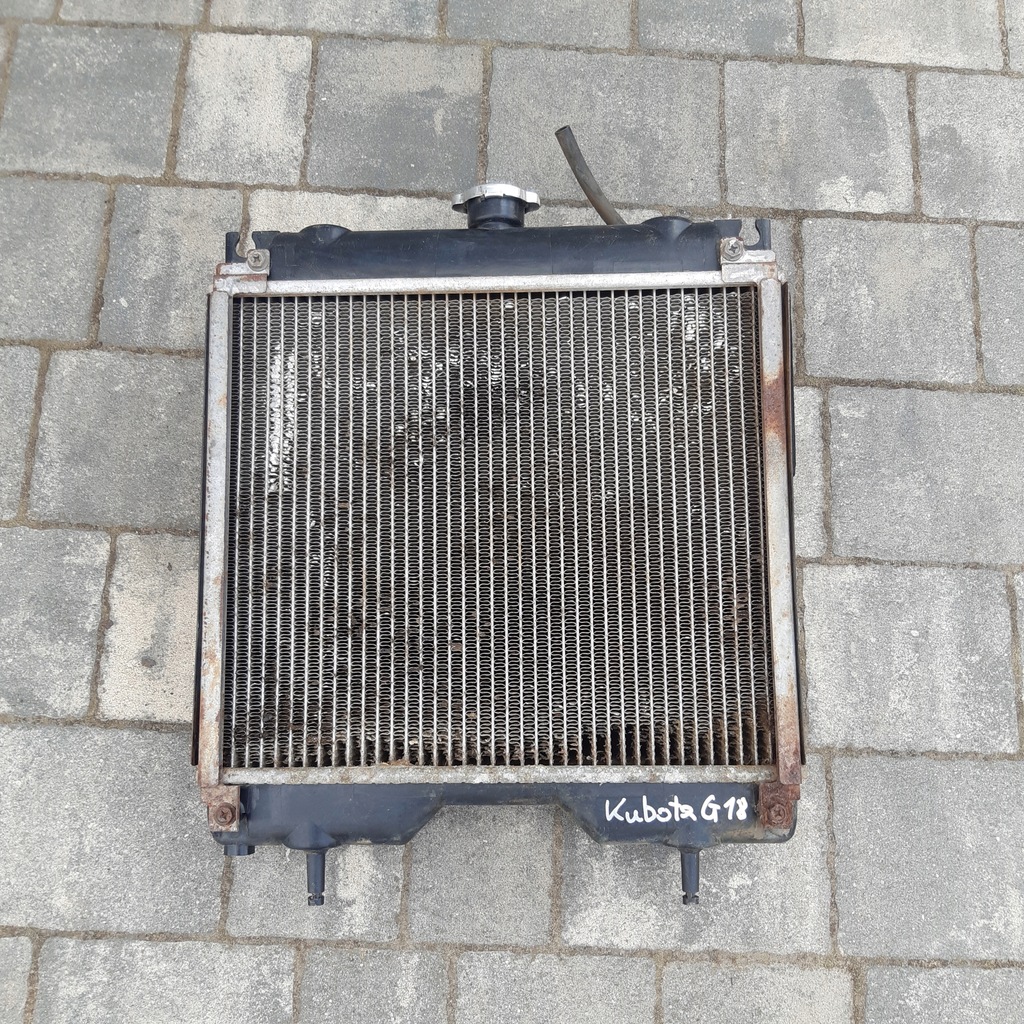 Kubota g18 chłodnica radiator traktorek kosiarka - 10891845796 ...